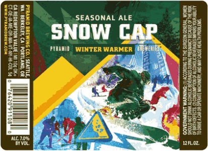Pyramid Snow Cap Ale to don new label - BeerPulse