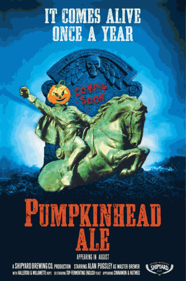 Shipyard Pumpkinhead Ale returns for the season in mid-August - BeerPulse