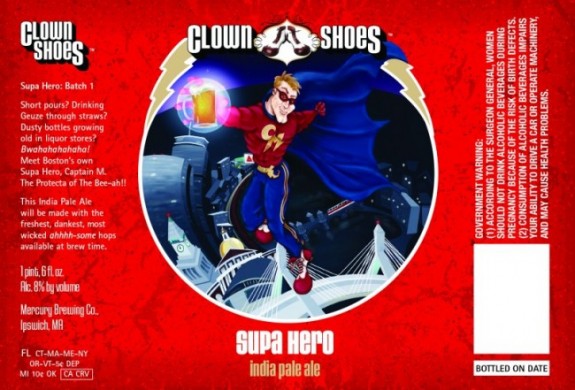 Clown Shoes update: Supa Hero IPA, Cocoa Powder, Vampire Slayer | BeerPulse