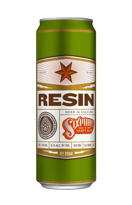 Sixpoint Resin Double IPA cans coming in February - BeerPulse