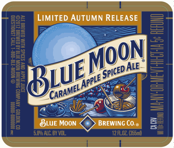 Blue Moon Caramel Apple Spiced Ale named to fall variety pack | BeerPulse