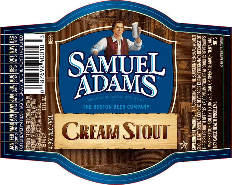 Samuel Adams Cream Stout - BeerPulse