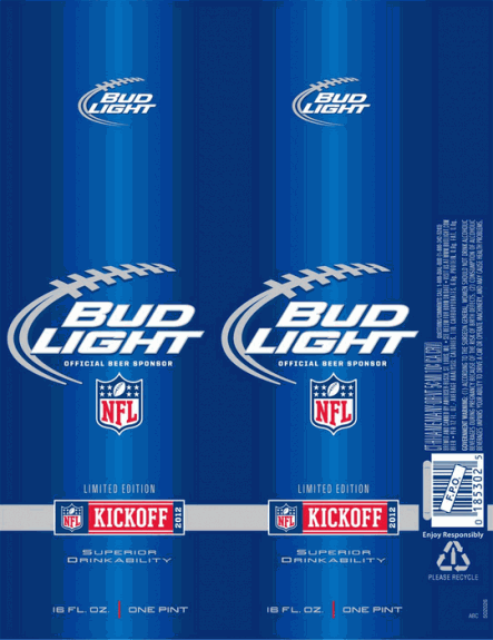 More Bud Light NFL labels approved - BeerPulse