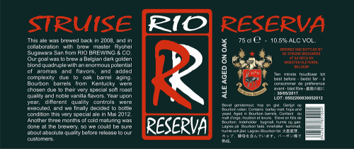 Struise Rio Reserva and Black Albert, Jolly Pumpkin La Parcela now ...