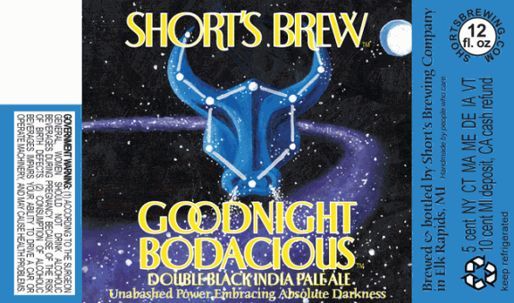Short’s Goodnight Bodacious makes bottle debut in Michigan - BeerPulse