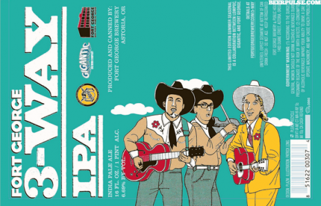 Fort George 3-Way IPA collaboration with Gigantic, Lompoc now available ...