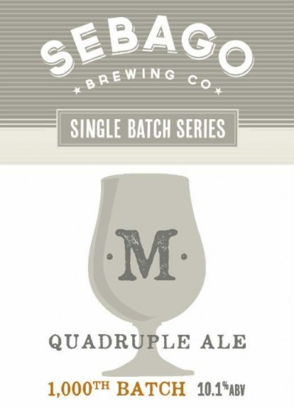 Sebago M Quadruple marks brewery’s 1000th batch, to be released on ...