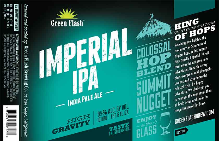Green Flash Imperial IPA - BeerPulse