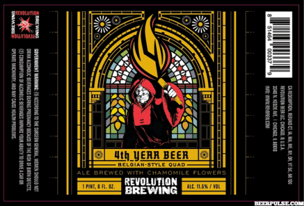 Revolution 4th Year Beer now available, Jukebox Hero and Chicago Smoke ...