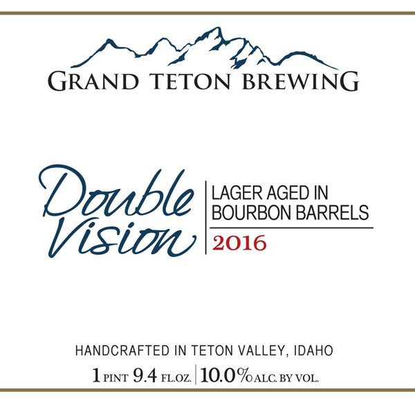 Grand Teton BBA Double Vision Doppelbock 2016 now online through The ...