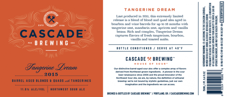 Cascade Brewing debuts new branding with release of Sang du Chêne ...