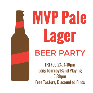 The Beer Diviner MVP Lager to be released this Friday at Troy Night Out ...
