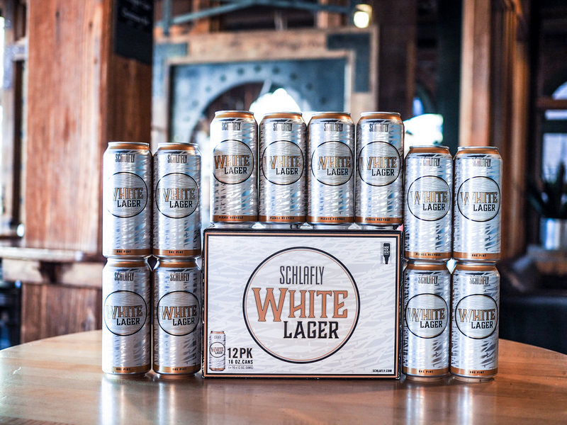 Schlafly White Lager named brewery's first beer to hit 12-packs of 16 ...