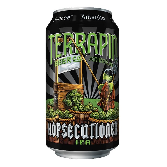 Terrapin Hopsecutioner IPA, the company’s top-seller, gets an art ...