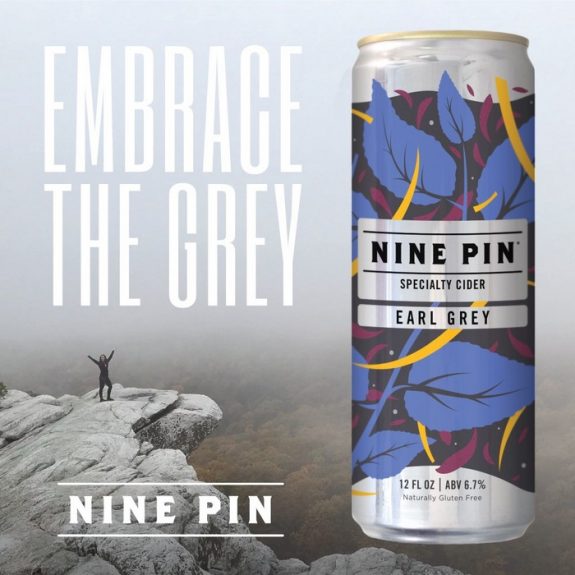 Nine Pin Cider Earl Grey debuts in cans - DrinkedIn Trends