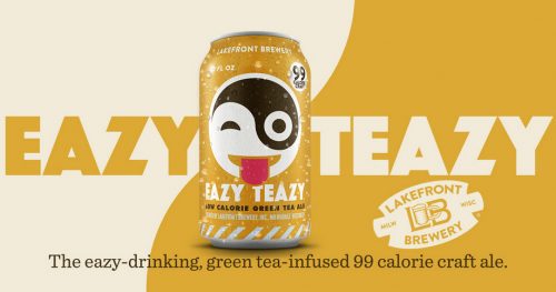 Lakefront Eazy Teazy Green Tea Ale, a 99-calorie beer, added to year ...