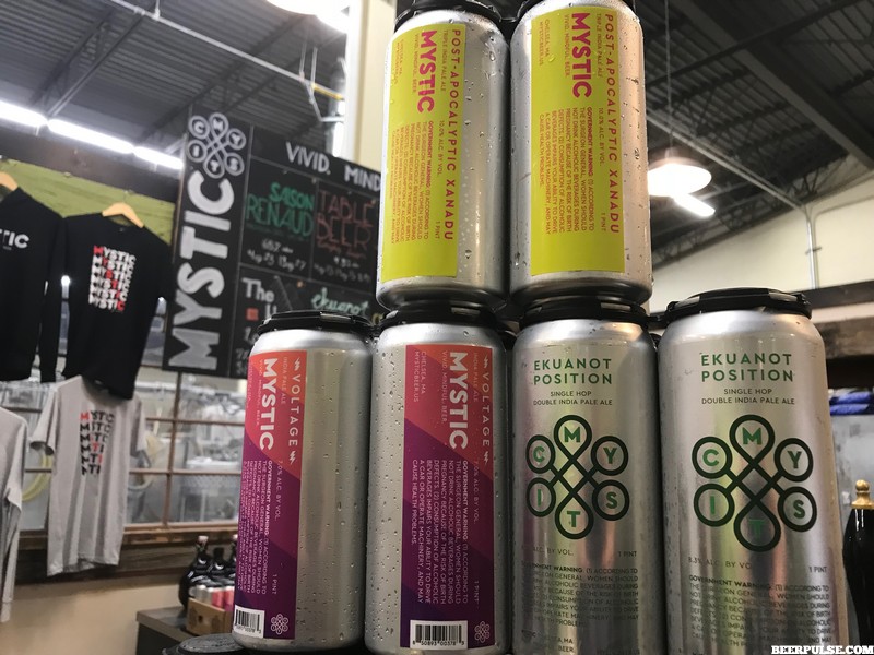 Mystic Post-Apocalyptic Xanadu Triple IPA, new batch of Voltage IPA ...