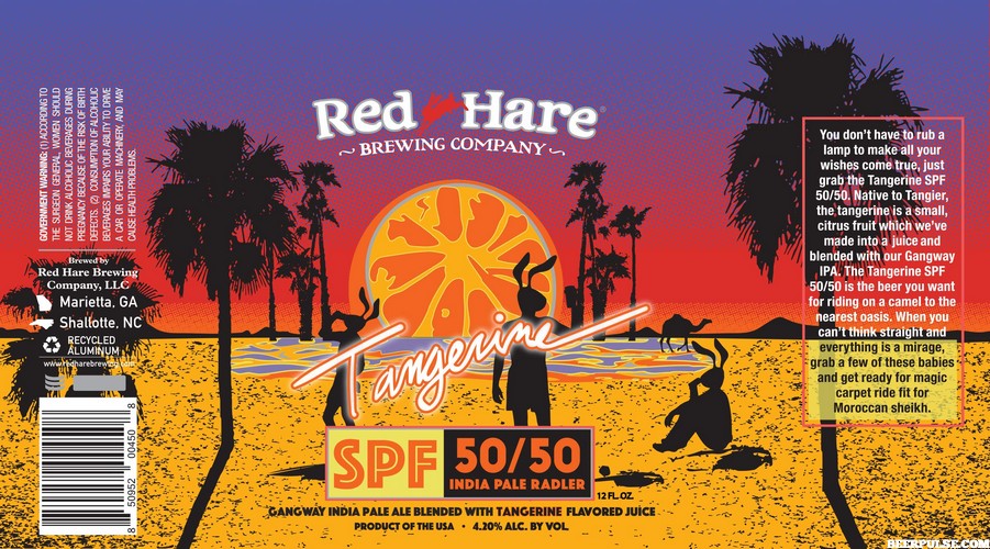 Red Hare Tangerine SPF 50/50 India Pale Radler launches this weekend ...