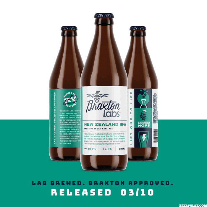 Braxton Labs New Zealand Imperial IPA bottle release set for March 10th ...