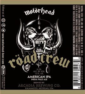 Motörhead Röad Crew Beer breaks new ground in the USA at Arcadia ...